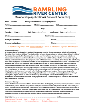 Fillable Online 35+ Free Membership Form Templates Fax Email Print ...