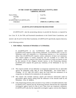 Defendant's Request For Notice of State's Evidence ... - opd ohio Doc ...