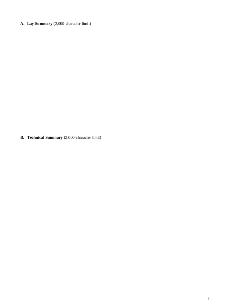 Donor-Inspired Study - REQUEST FOR PROPOSALS Doc Template | pdfFiller