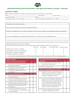 Fillable Online eguernsey k12 oh 2022-2023 - PHYSICAL EXAMINATION FORM ...
