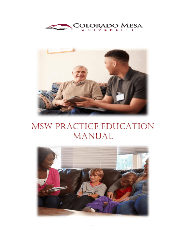 Fillable Online MSW FIELD EDUCATION MANUAL Fax Email Print - pdfFiller