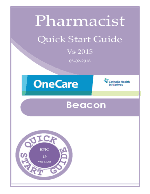 Fillable Online Beacon Oncologist Quick Start Guide Fax Email Print - pdfFiller