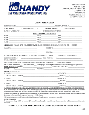 Fillable Online SAFER Web - Company Snapshot N B HANDY CO Fax Email ...