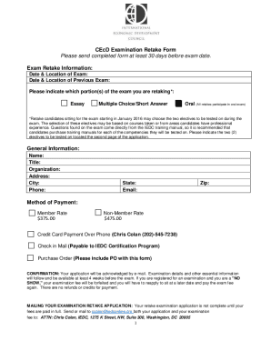 Fillable Online retake - pharmacist examination application ...