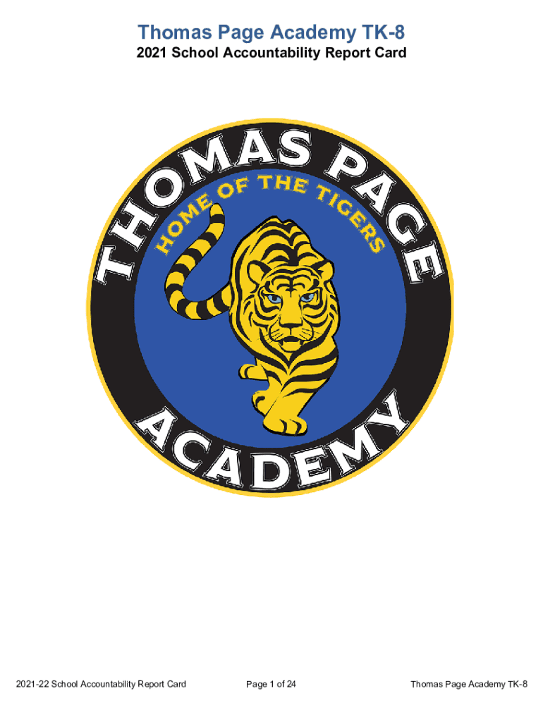 Fillable Online Thomas Page Academy TK-8 Fax Email Print - pdfFiller