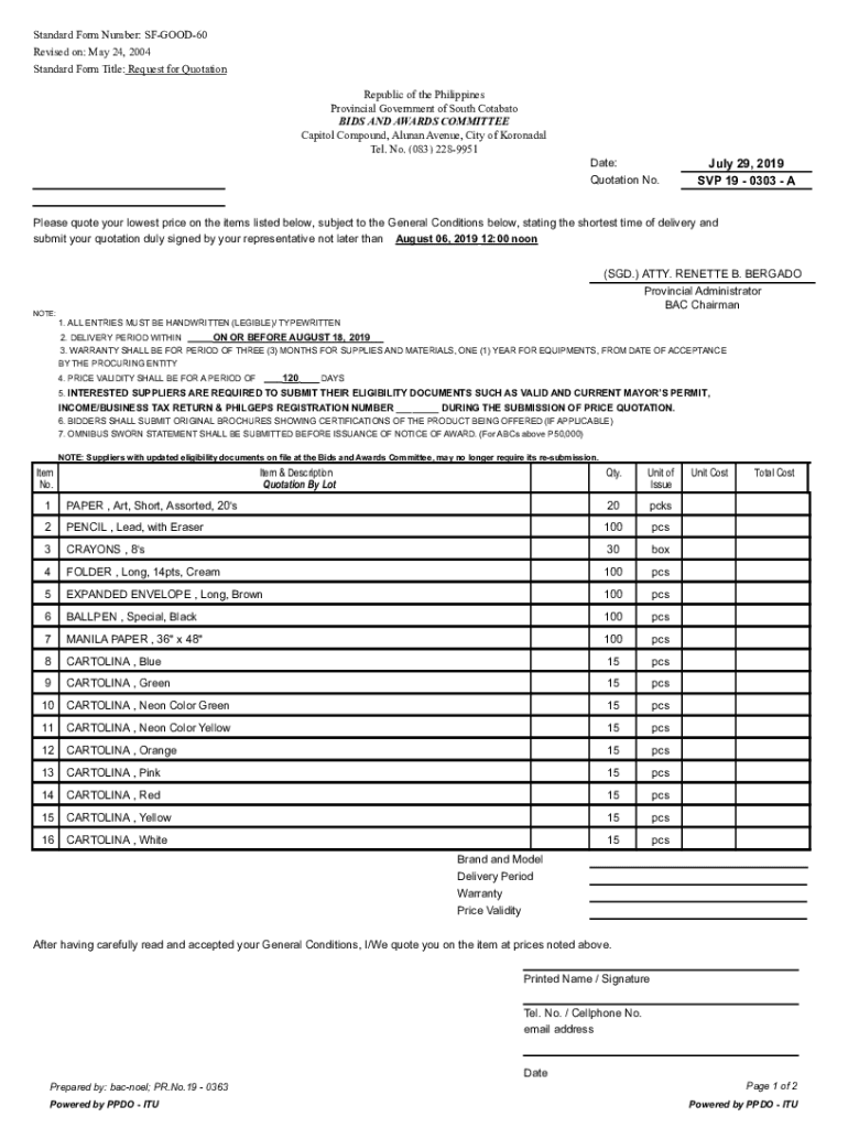 Fillable Online po 19-0526 pgo-scrdc svp 19-0303 Fax Email Print - pdfFiller