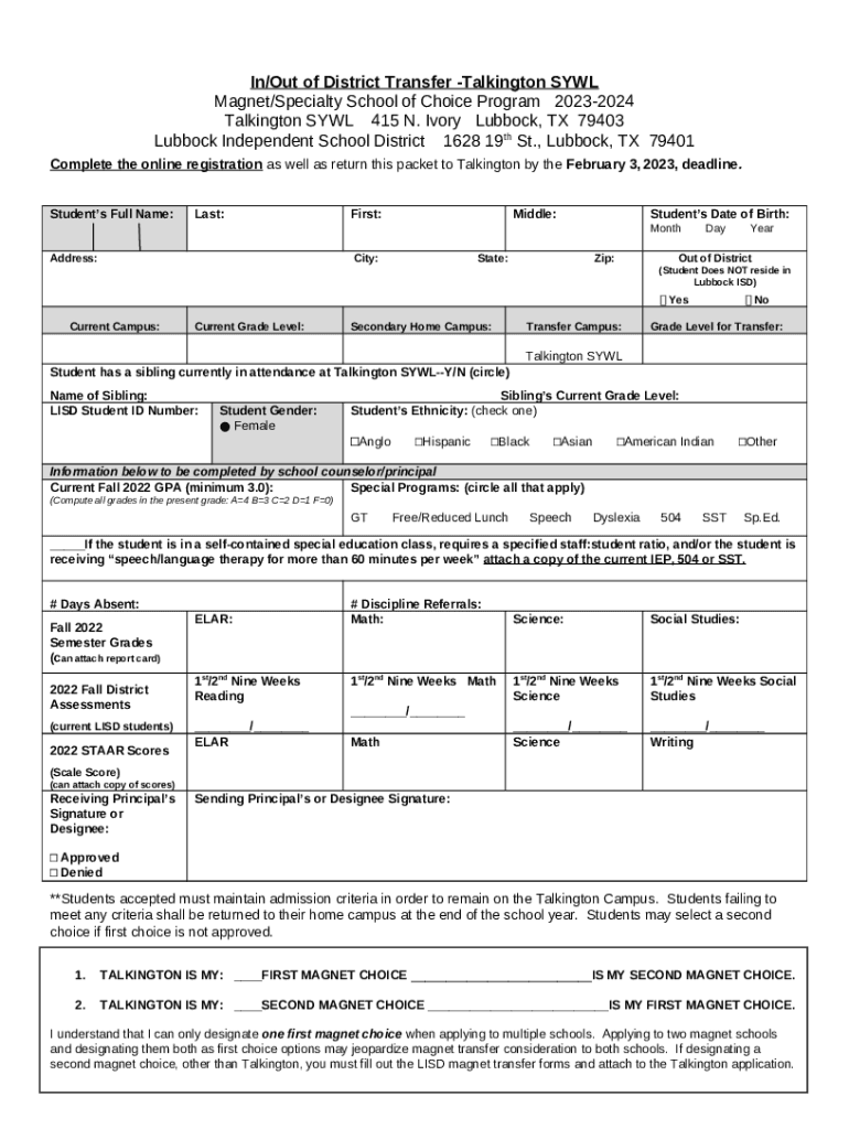 Part AStudent Ination Doc Template | pdfFiller