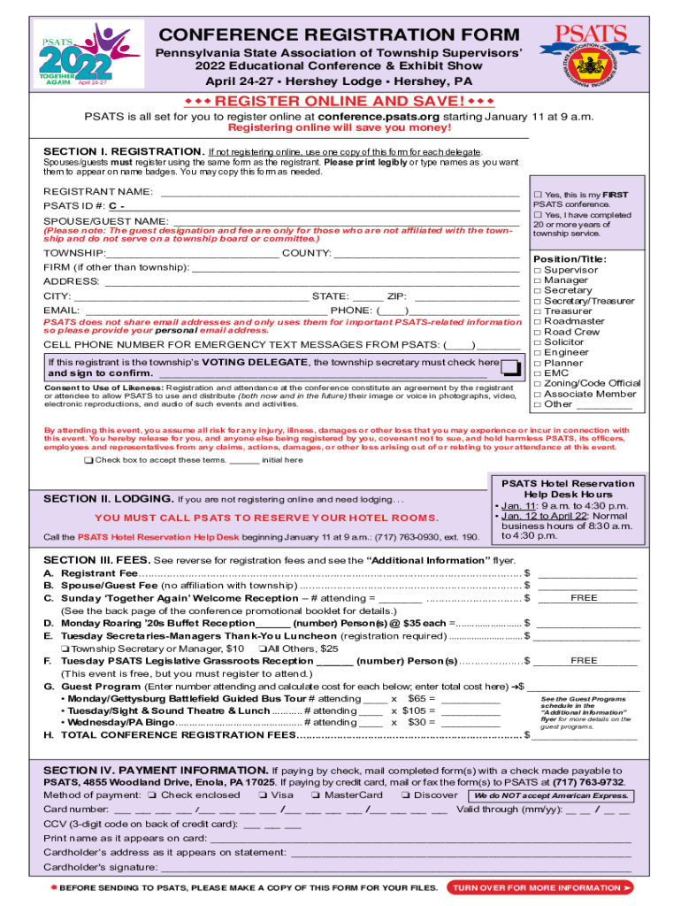 Fillable Online RegistrationPenn State Engineering Fax Email Print ...