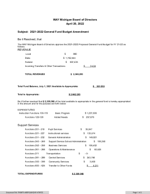 Fillable Online 2024 Proposed Budget Fax Email Print - pdfFiller
