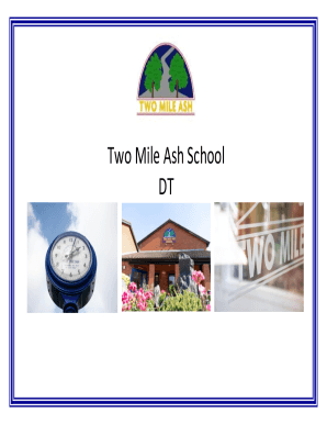 Fillable Online Two Mile Ash School Centred Initial Teacher Training ...