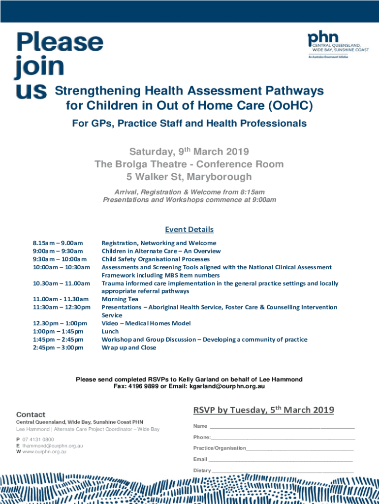 Fillable Online clinical services plan - the Northern Sydney Local ...