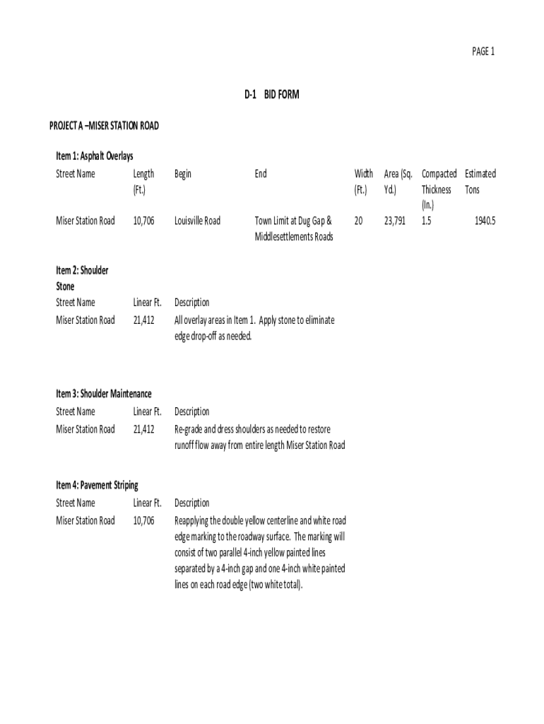 Fillable Online Bidder's Form (PDF) Fax Email Print - pdfFiller