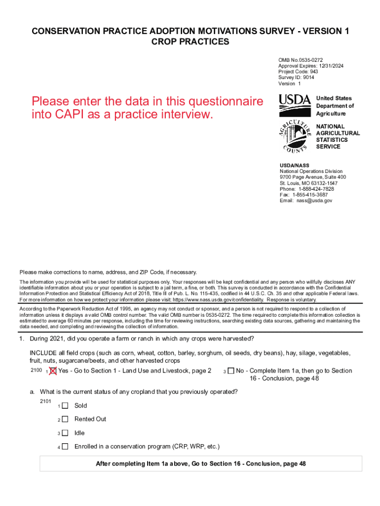 Fillable Online Please enter the data in this questionnaire into CAPI ...