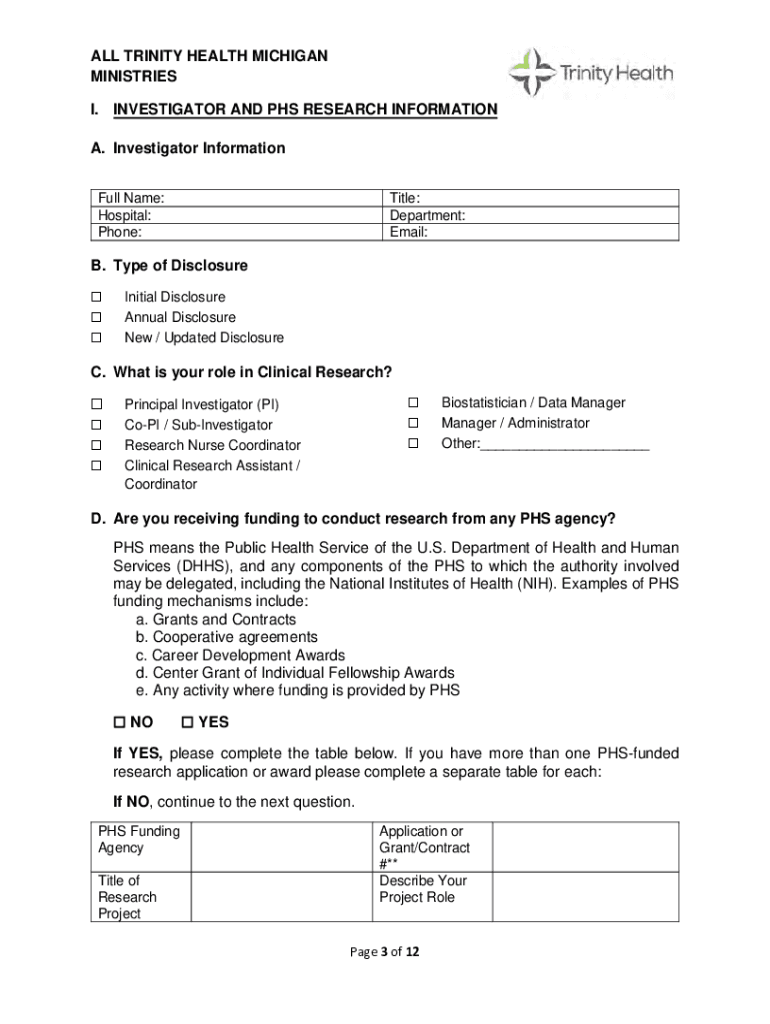 Fillable Online integrity-and-compliance-procedure-icr.1-disclosure-of- ... Fax Email Print ...