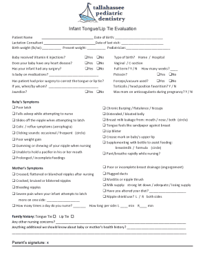 Fillable Online Kidstown-Baby-New-Patient-Form- ... Fax Email Print ...