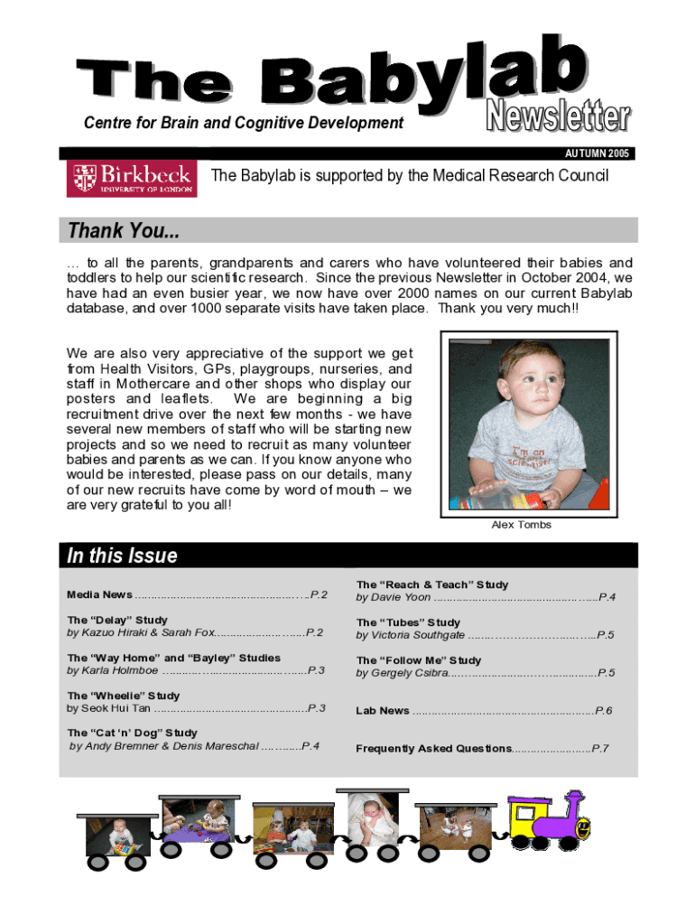 Fillable Online cbcd bbk ac The Babylab is supported by the Medical ...