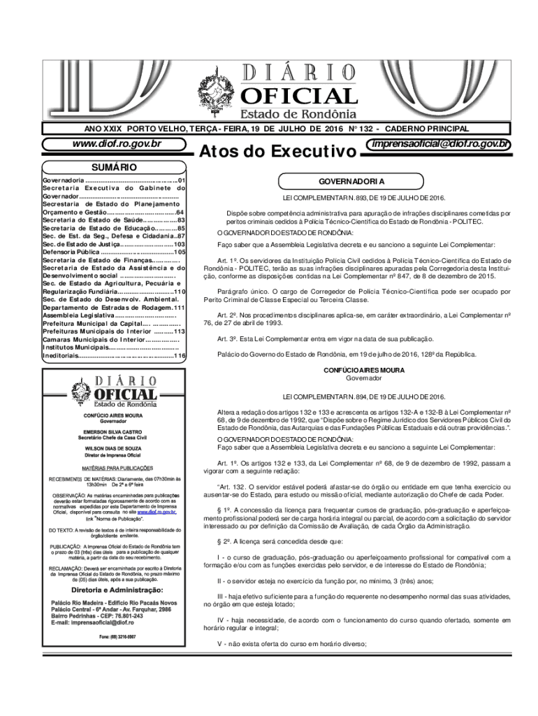 Preenchível Disponível diof ro gov Secretaria de Estado da Assistncia e ...