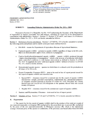 Fillable Online BFAR Region 9 - Republic of the Philippines Department ...