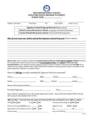 Fillable Online Change of School Assignment/School Choice Fax Email ...