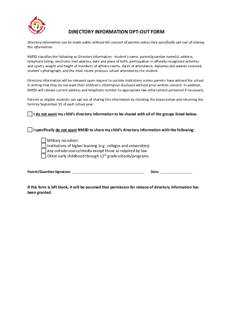 Fillable Online Applications, Forms & Resources / Opt Out Forms Fax ...