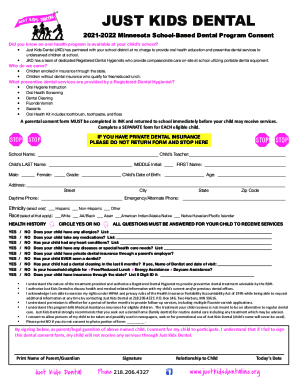 Fillable Online Parental Consent Form Return Rates and Best Practices ...