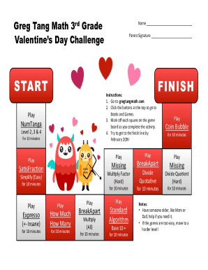 Fillable Online Greg Tang Math 3rd Grade Fax Email Print - pdfFiller