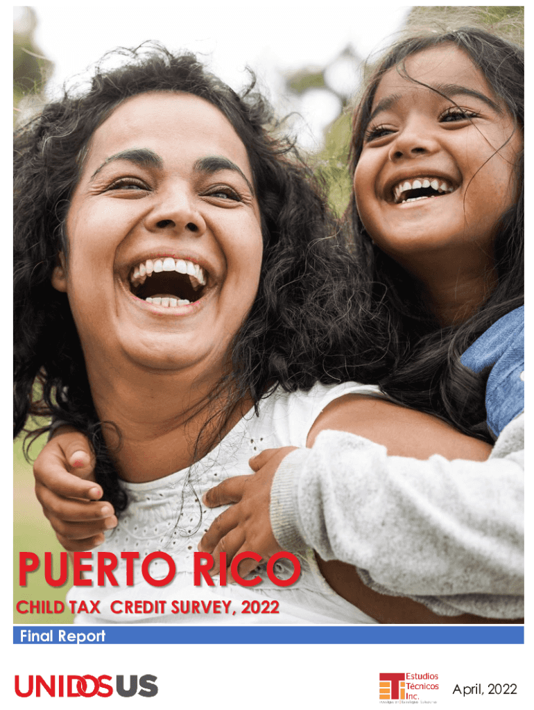 Fillable Online IRS StatementChild Tax Credit for families in Puerto ...