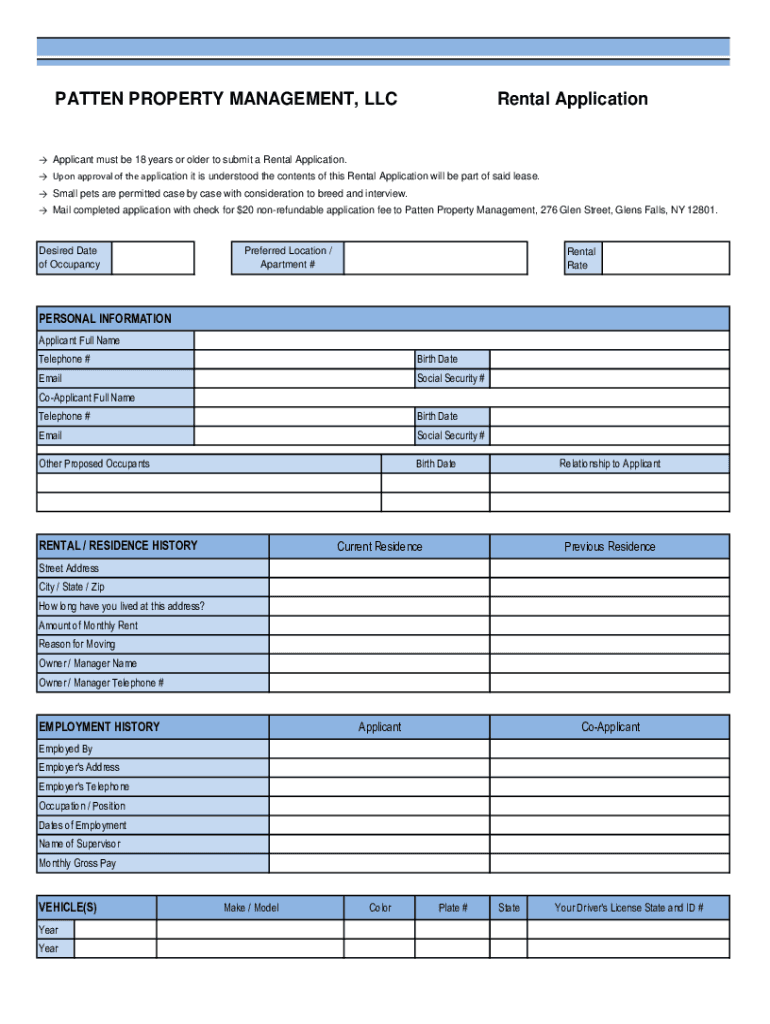 Fillable Online Georgia Rental Application Criteria & Procedures Fax ...