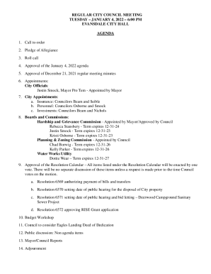 Fillable Online Justin Smock, Mayor Pro Tem - Appointed by Mayor Fax ...