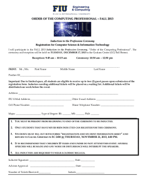 Fillable Online cec fiu The Pledge of the Computing Professional - The Pledge of ... Fax Email ...