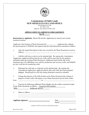 Fillable Online New Mexico Easement Deed Forms Fax Email Print - pdfFiller