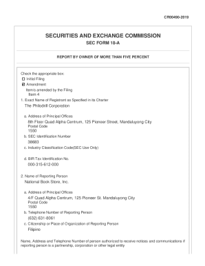 Fillable Online REGISTERED TRANSFER AGENTS FORM TA-1 ... Fax Email ...