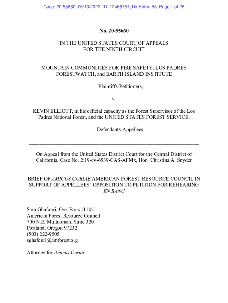 Fillable Online Forest Service Immune from Lawsuit Over Lola Peak Fire ... Fax Email Print ...