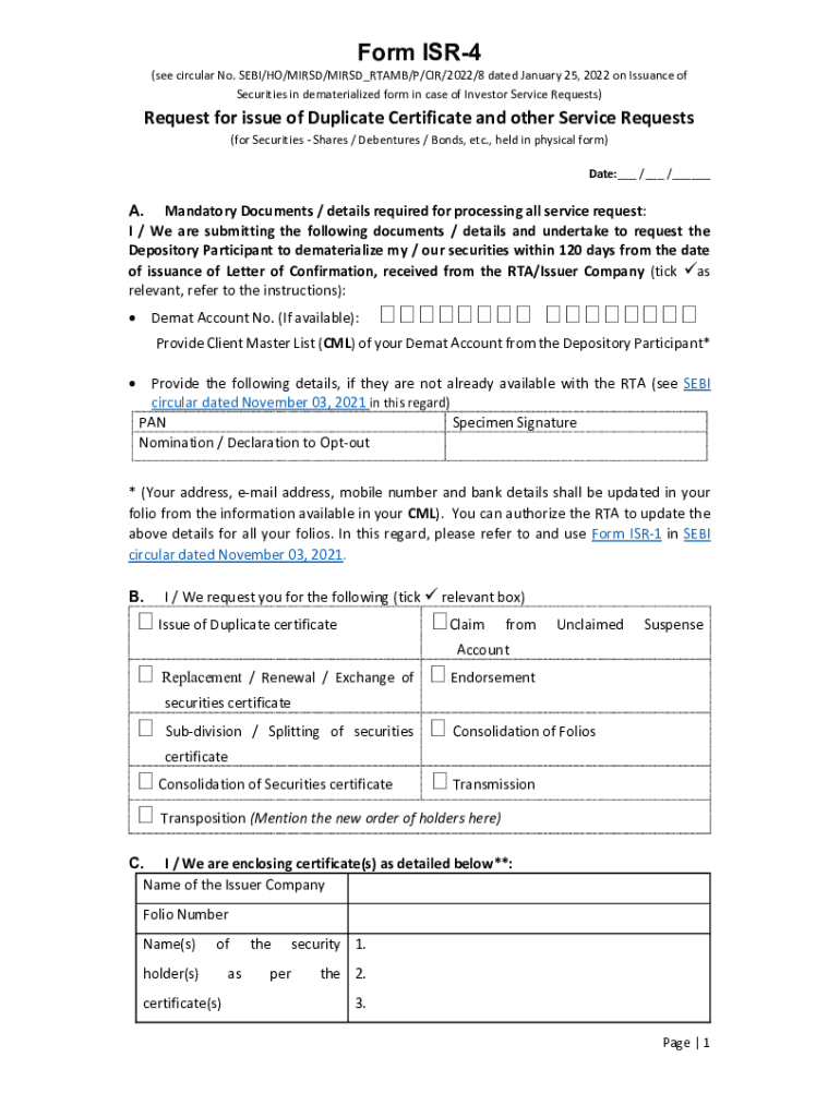 Fillable Online Form ISR-4-circularp.docx Fax Email Print - pdfFiller