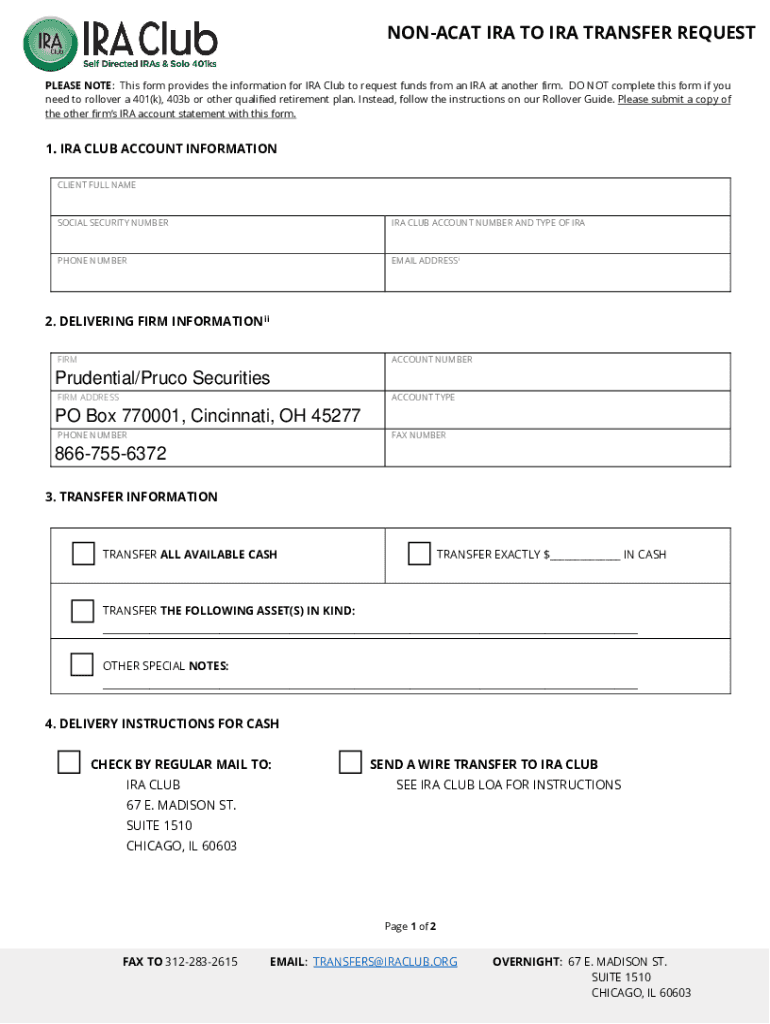 Fillable Online account transfer form (acat) Fax Email Print - pdfFiller