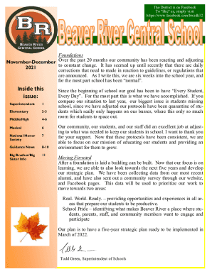 Fillable Online Creede School District - Change / Update Information ...