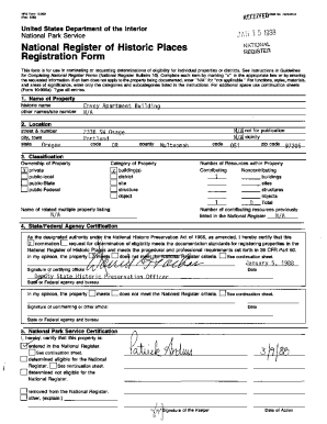 Fillable Online 36 CFR Part 63 -- Determinations of Eligibility for ...