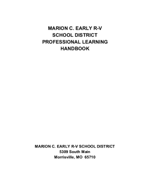 Fillable Online MARION C. EARLY R-V SCHOOL DISTRICT ... - AWS Fax Email ...
