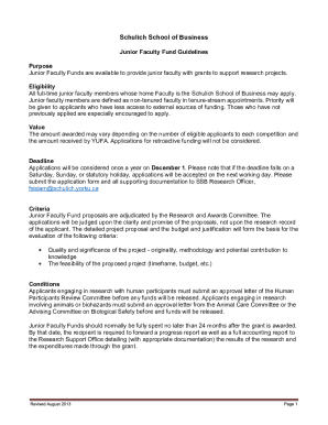 Fillable Online Junior-Faculty-Fund-Application-form- ... Fax Email Print - pdfFiller