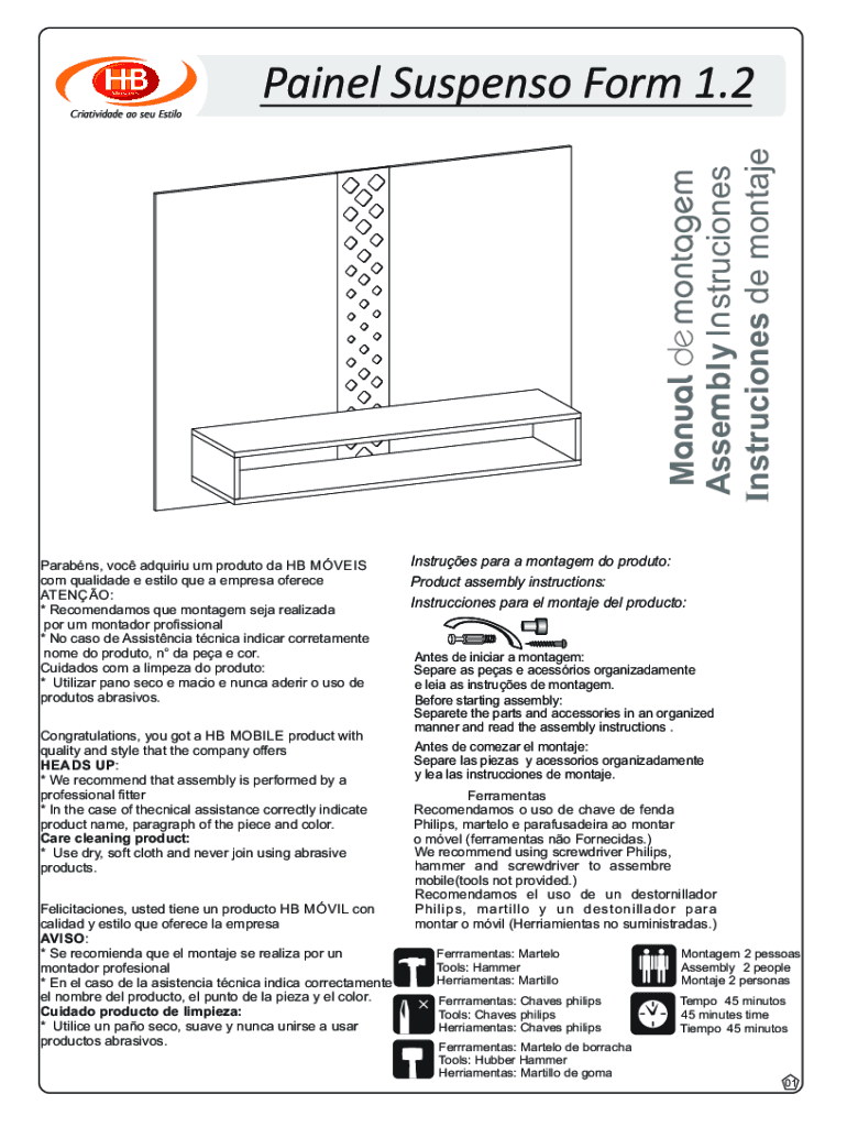Completable En línea Painel suspenso Form 1.2 EM.cdr Fax Email Imprimir ...