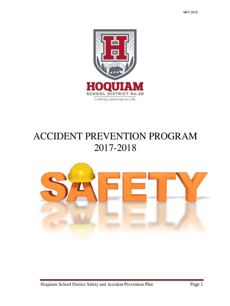 Fillable Online ACCIDENT PREVENTION PLAN. A Sample Plan for ... Fax ...