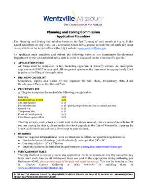 Fillable Online Board of Adjustment/Planning and Zoning Commission Fax Email Print - pdfFiller