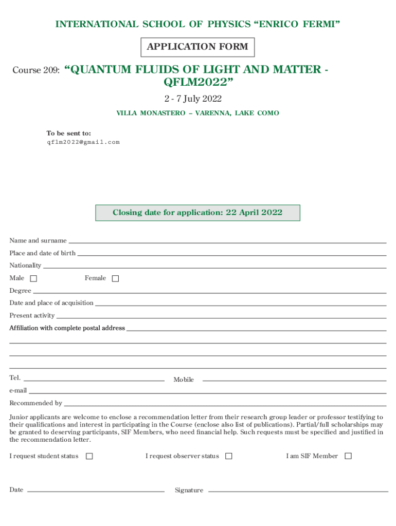 Fillable Online static sif 209-application-form Fax Email Print - pdfFiller