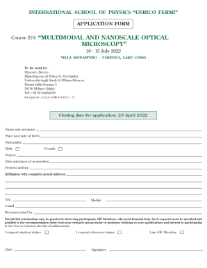 Fillable Online static sif 210-application-form Fax Email Print - pdfFiller