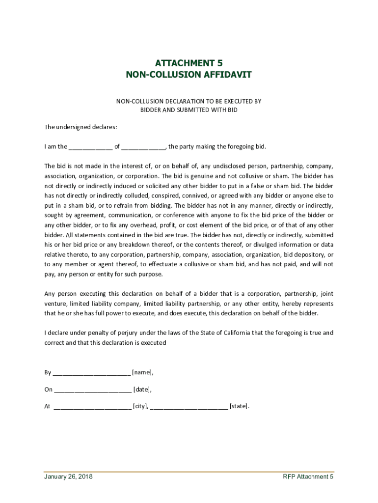 Fillable Online Page 1 of 2 COLLUSION AFFIDAVIT (Code of Miami- ... Fax ...