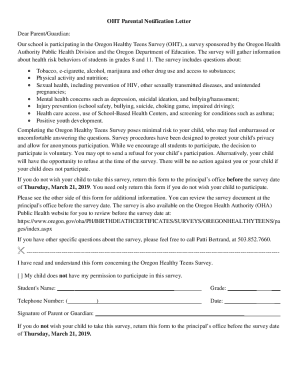 Fillable Online Parent Letter and Opt Out Form(1).pdf - Green Local ...