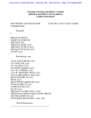 Fillable Online Unopposed Motion to Approve Transfer of Title for ...