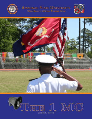 Fillable Online A Look into Savannah State NROTC Unit Fax Email Print ...