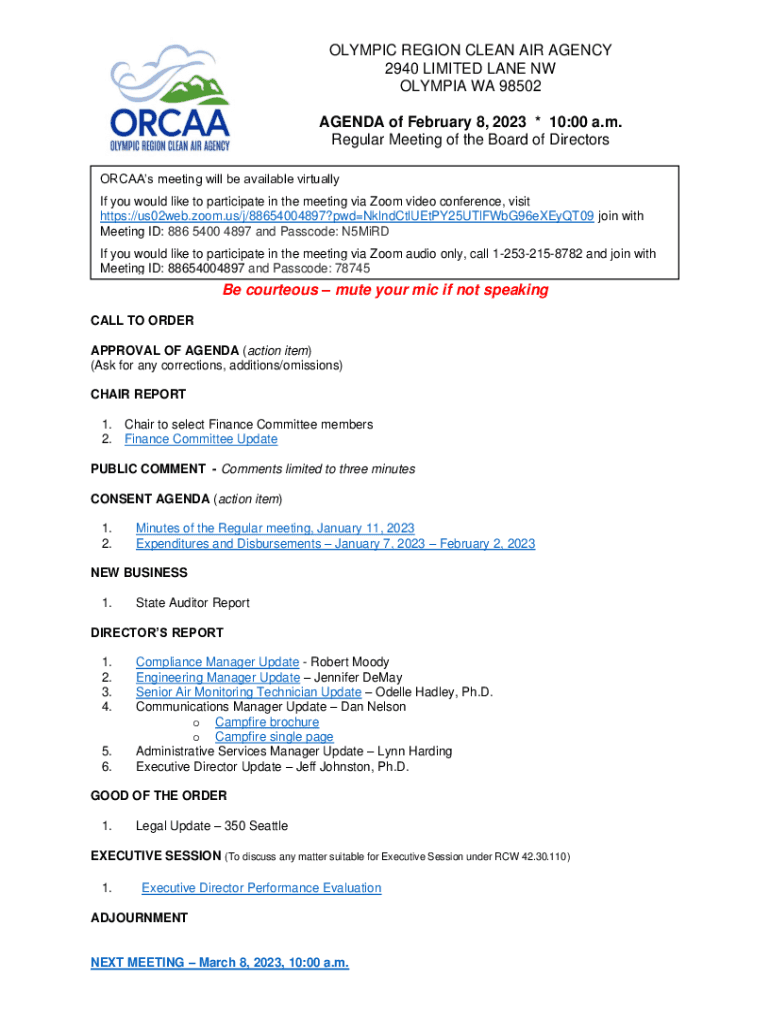 Fillable Online additional regulations approved for the olympic region Fax Email Print - pdfFiller