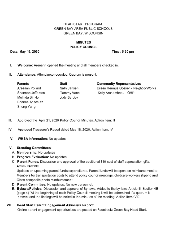 Fillable Online Jefferson Head Start Learning Center (550582003138 ...